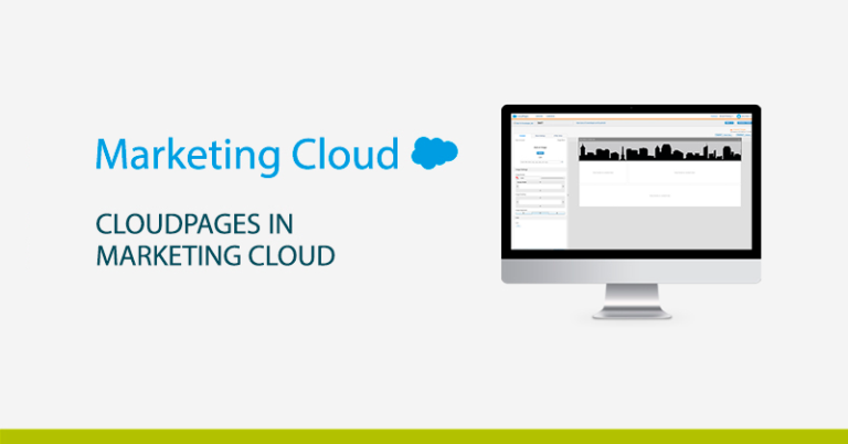 Cloud Pages in Marketing Cloud - ShowerThinking